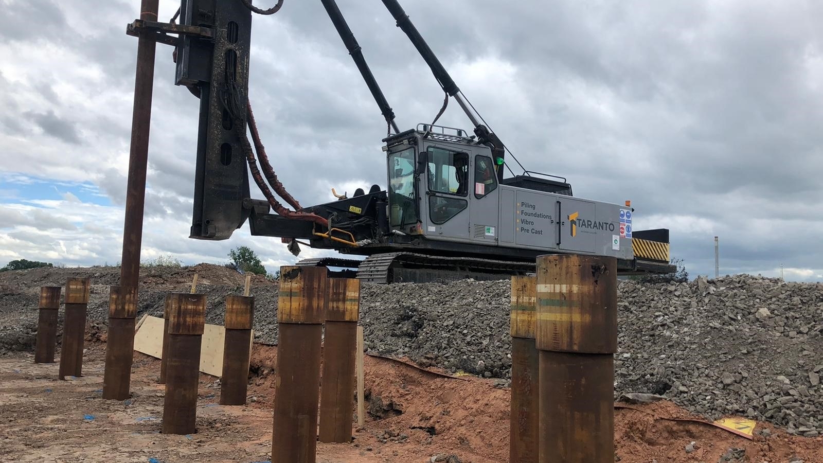 Steel Driven Piling - Taranto Ltd